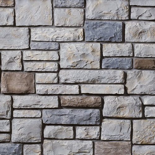Cultured Stone Sculpted Ashlar Silver Shore